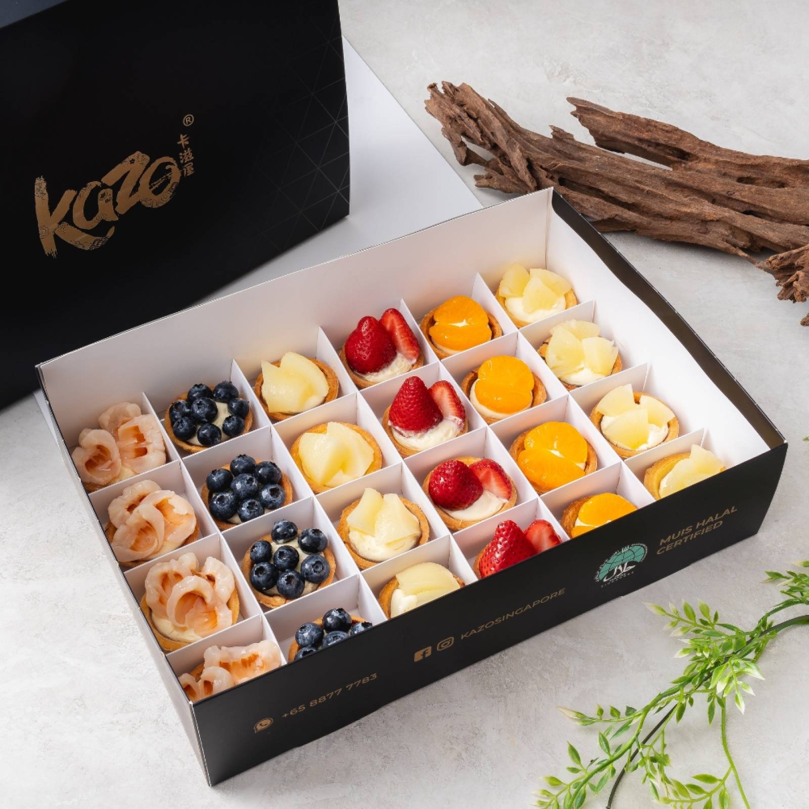 Mini Fruit Tartlets of Joy Set